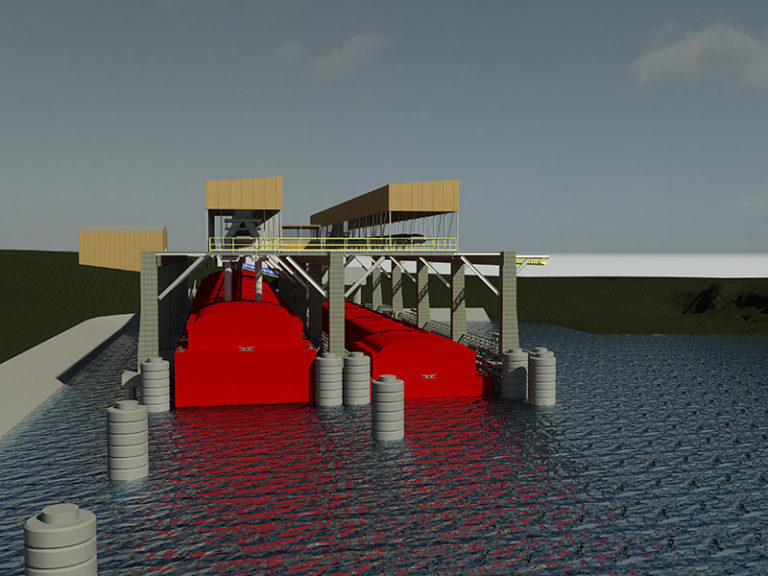 Barge & Port Loading | Millcreek Engineering